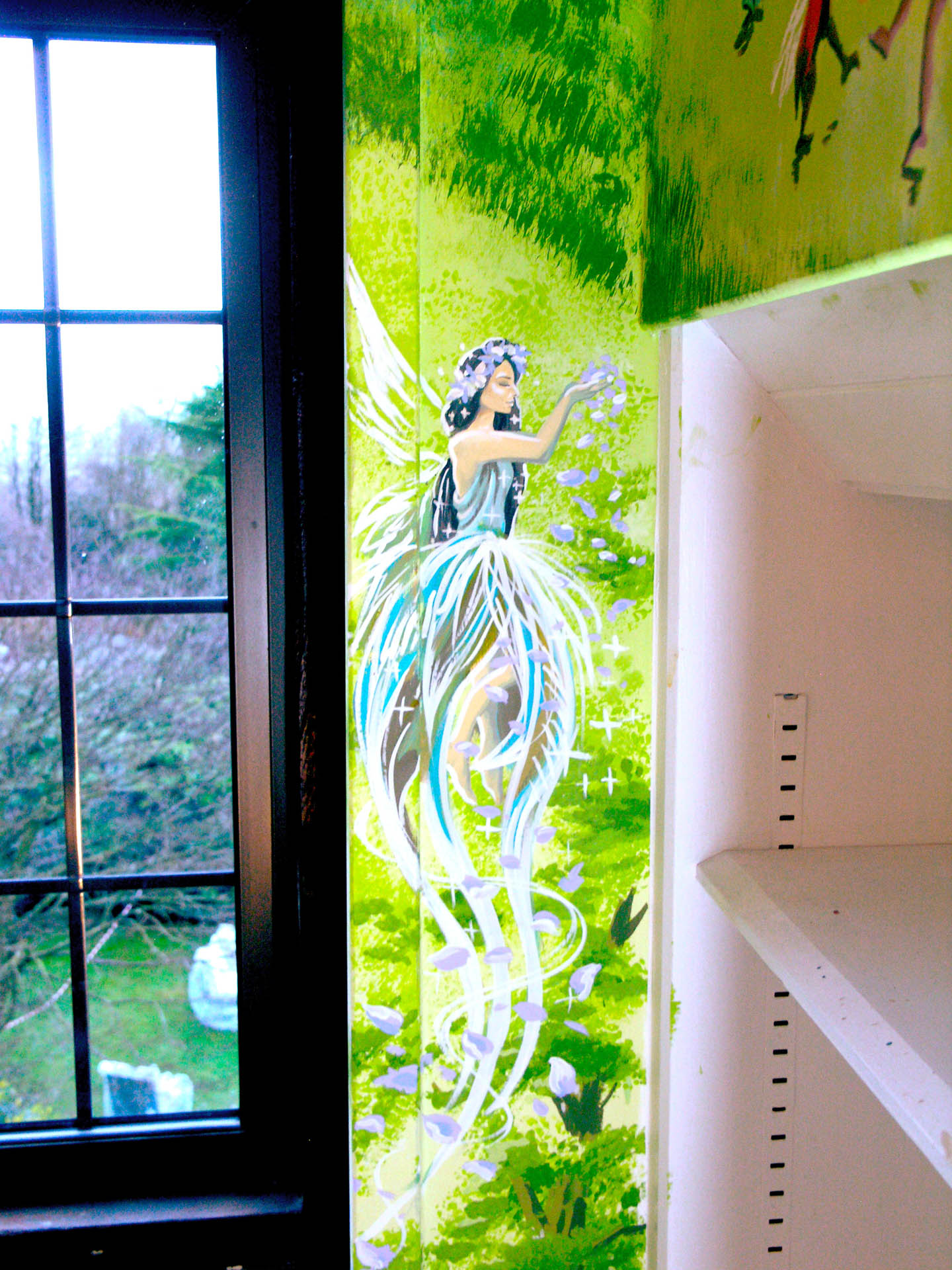 Kids' Playroom "Fantasy" Mural | Sacredart Murals