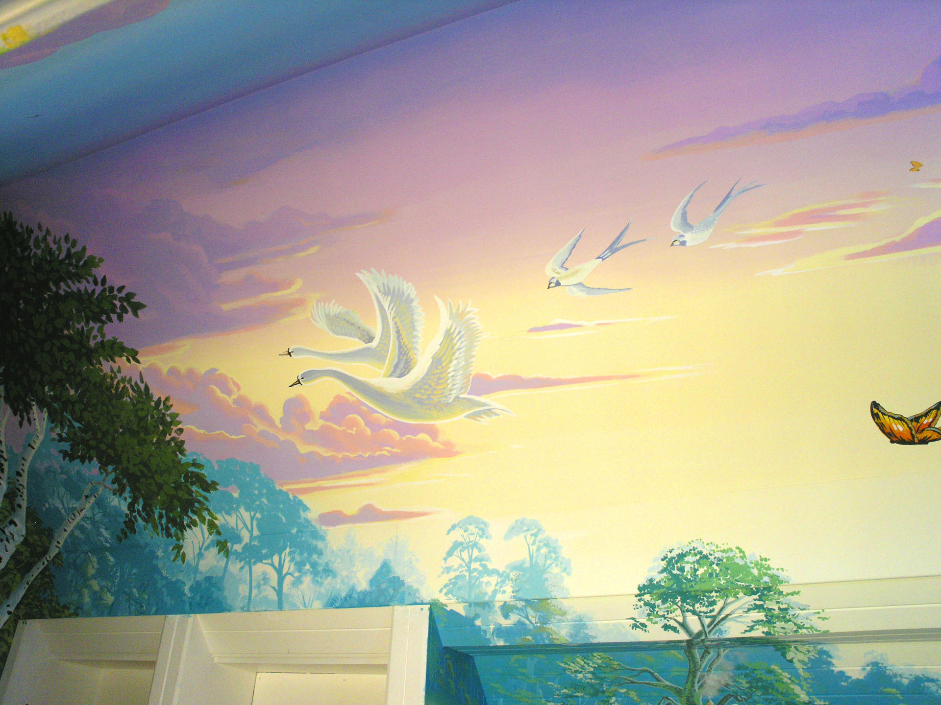 Kids' Playroom "Fantasy" Mural | Sacredart Murals