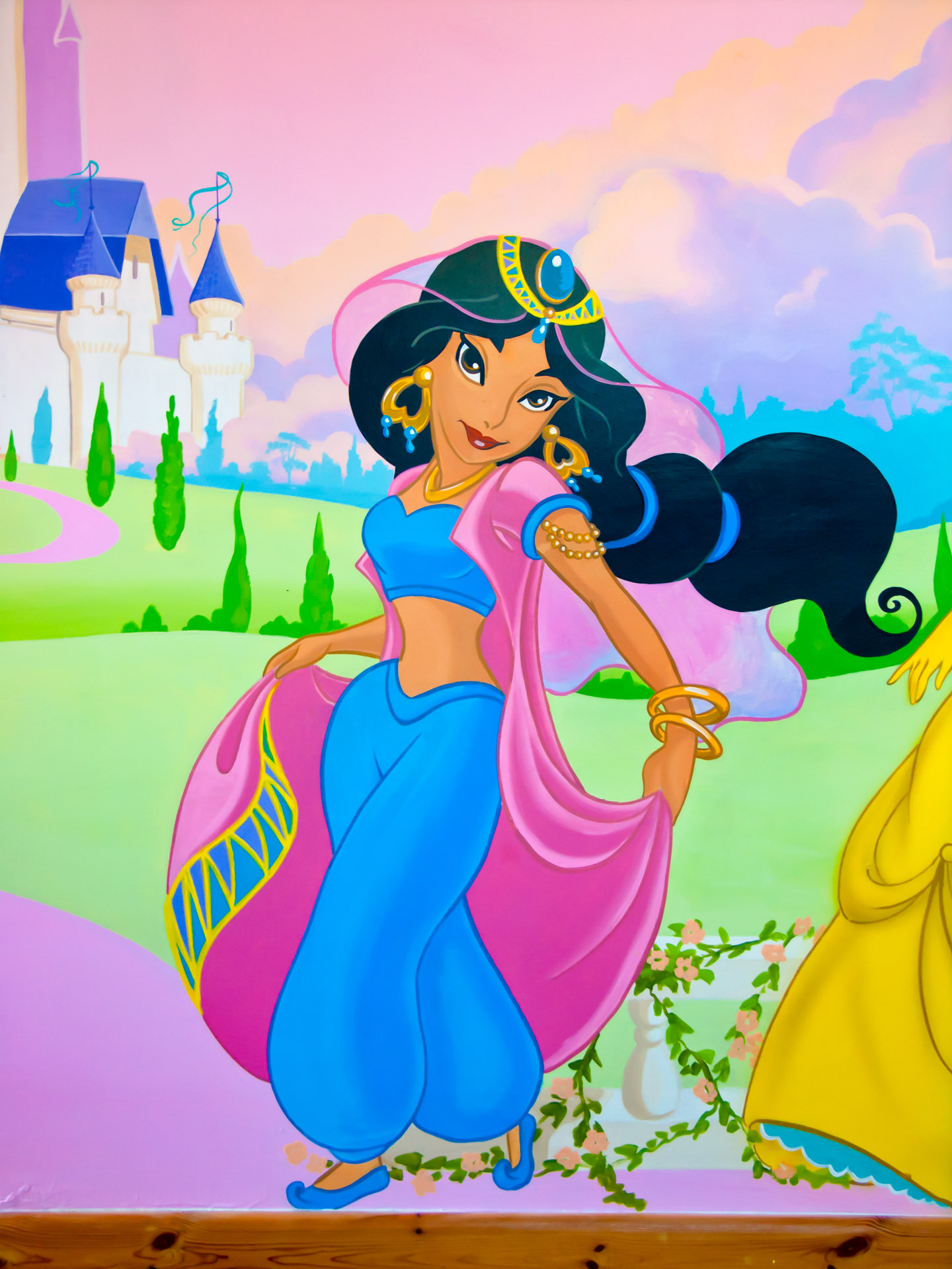 Disney Princess Mural | Sacredart Murals