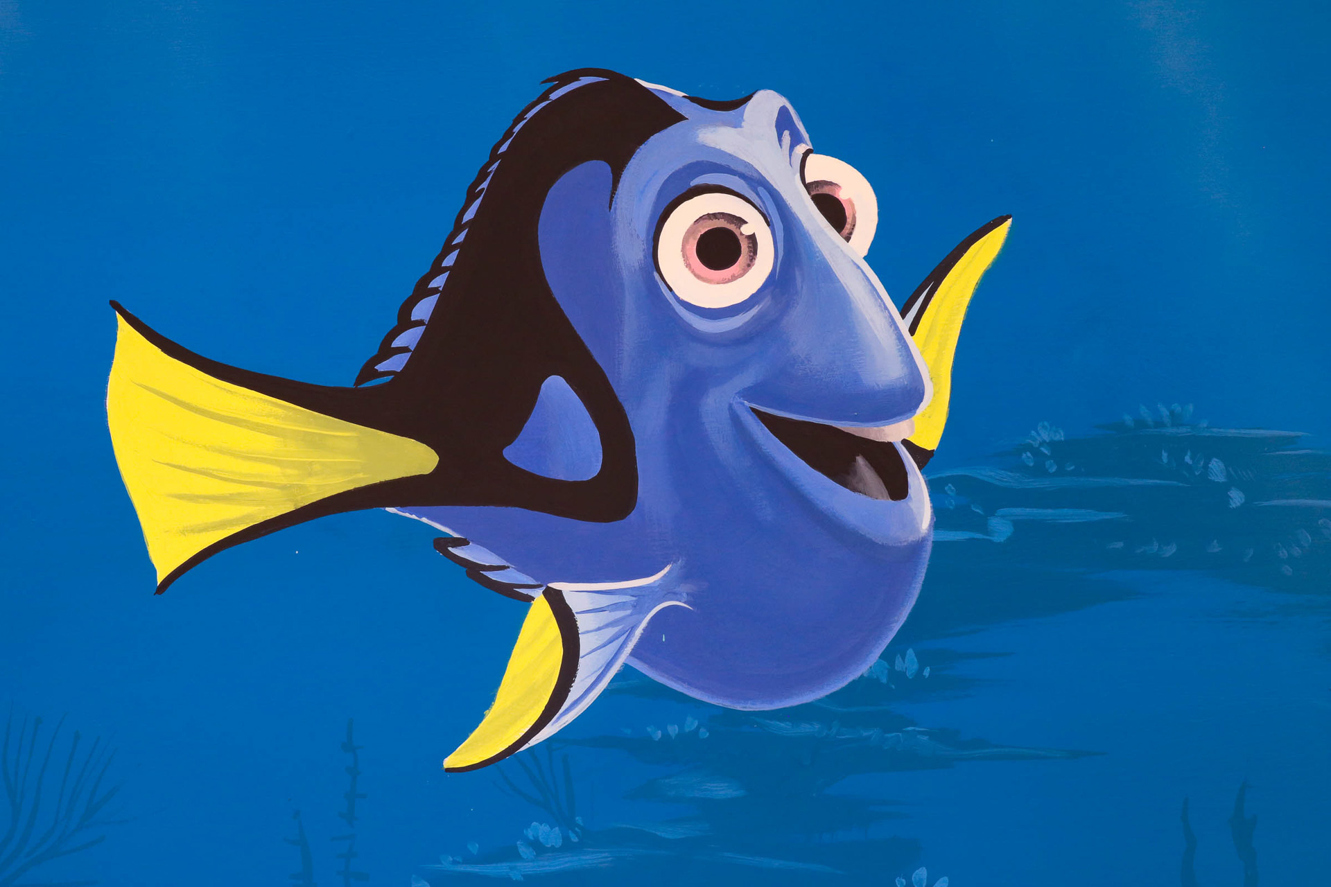 Finding Nemo Bathroom Mural | Sacredart Murals
