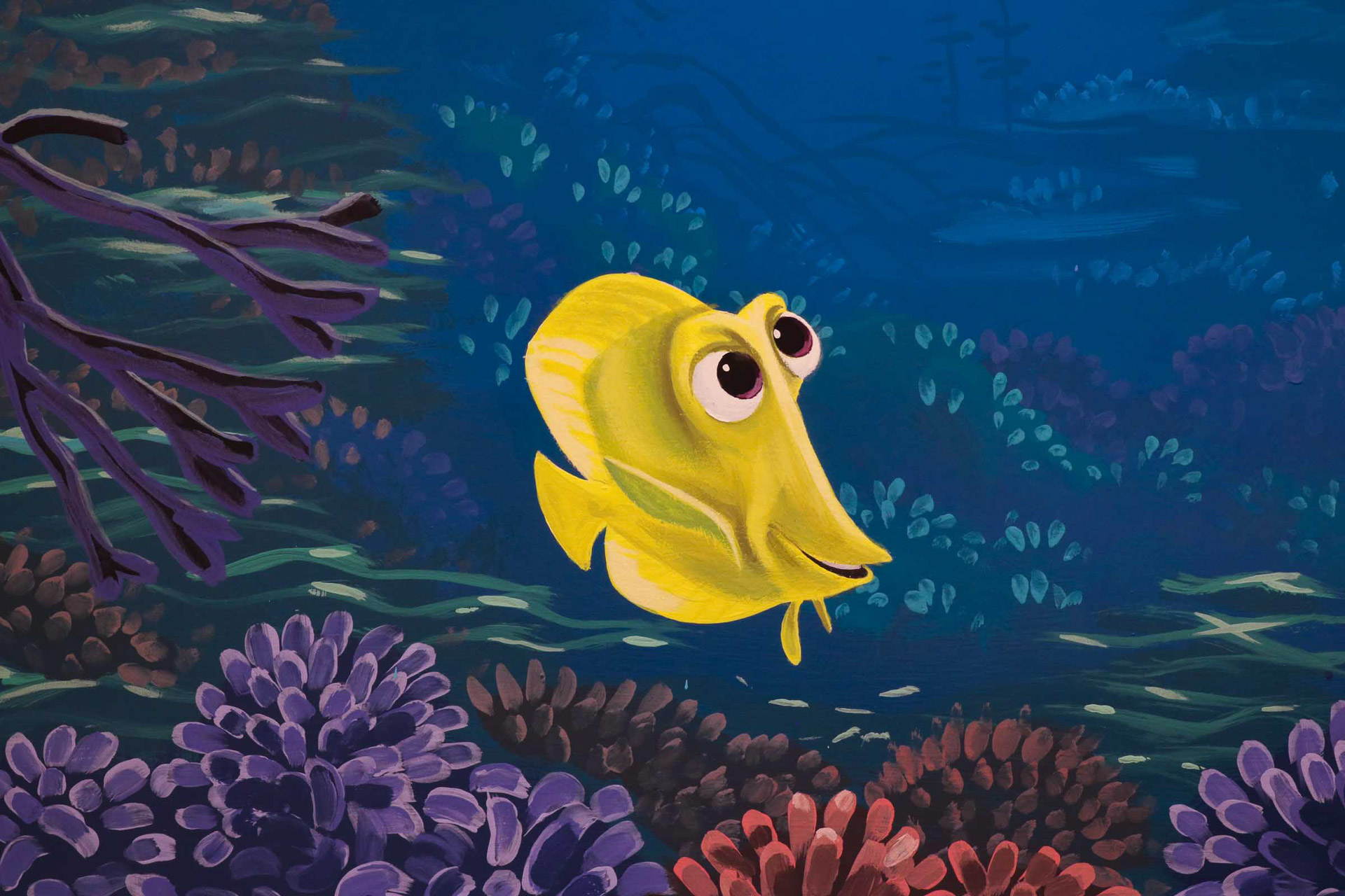 Finding Nemo Bathroom Mural | Sacredart Murals