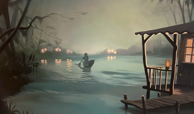 Caribbean Swamp - Theme Shower Room | Sacredart Murals