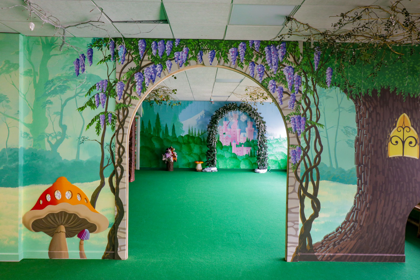 Magic Forest Party Room at the Riverside Hub